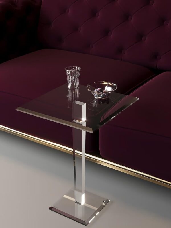 Stylish Plexi Square Table – Modern Design – Horoof Homes