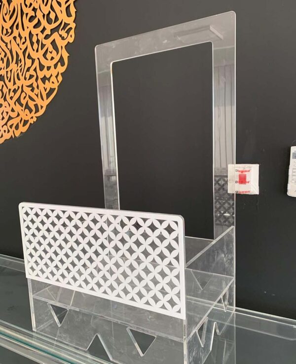 Elegant Acrylic Prayer Mate – Transparent Islamic Quran Stand – Horoof ...